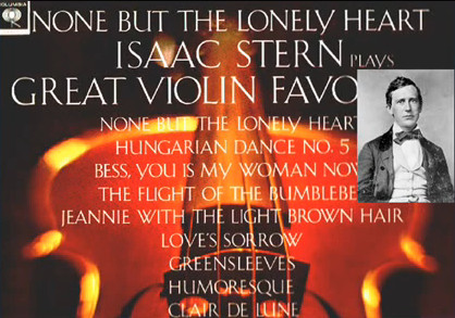 Isaac Stern Jeannie With The Light Brown Hair 악보