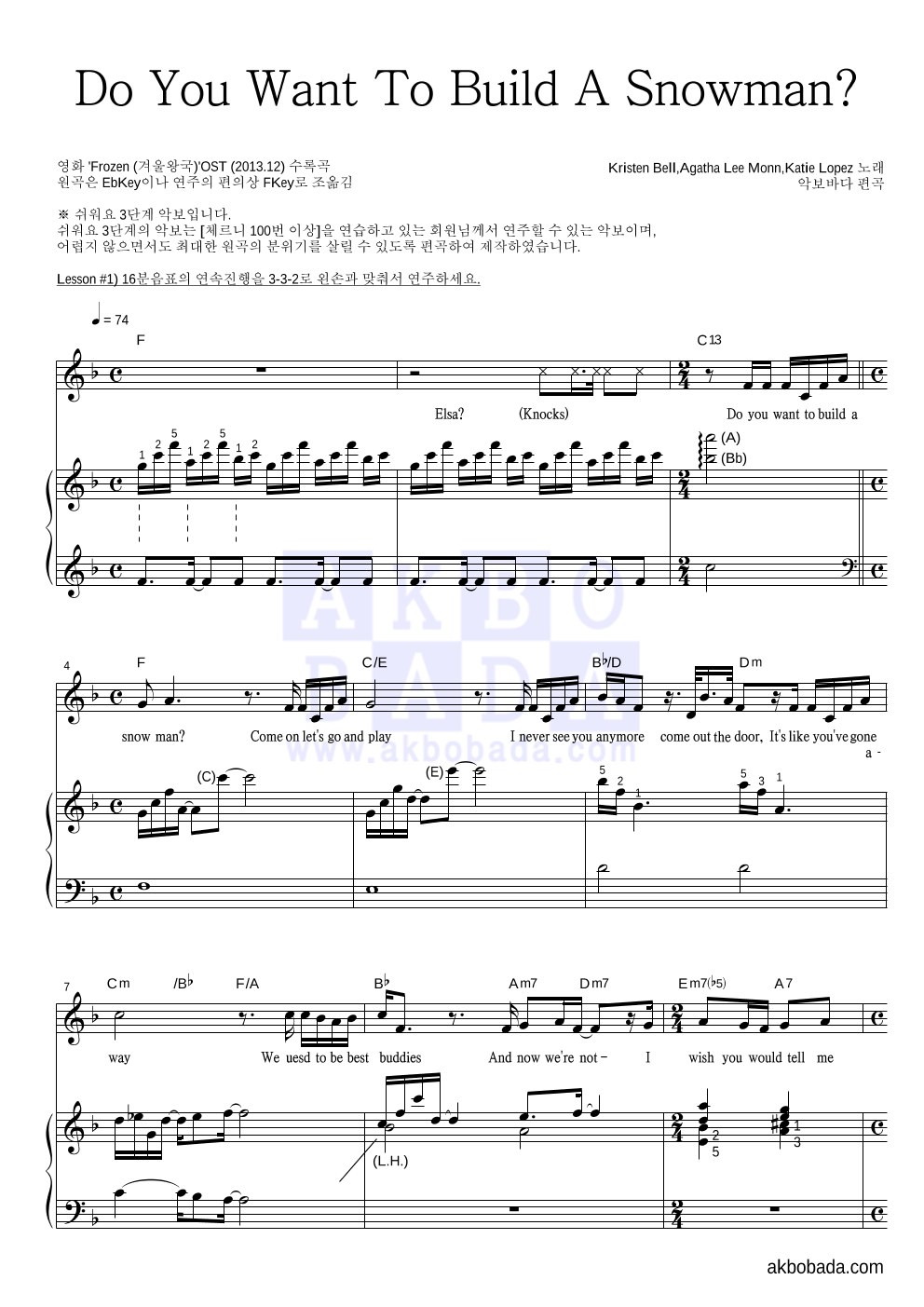 Kristen Bell,Agatha Lee Monn,Katie Lopez Do You Want To Build A Snowman ...