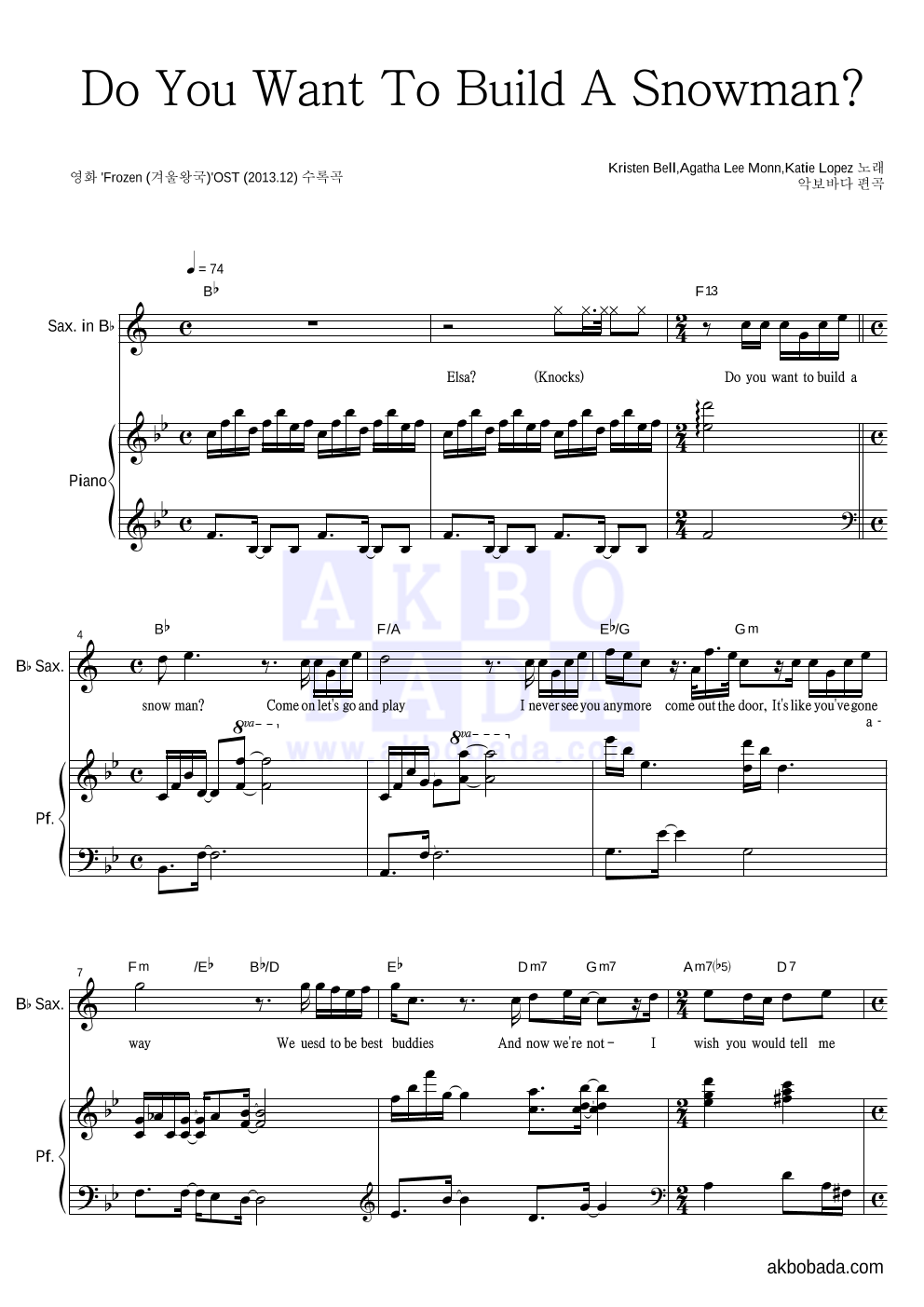 Kristen Bell,Agatha Lee Monn,Katie Lopez Do You Want To Build A Snowman ...