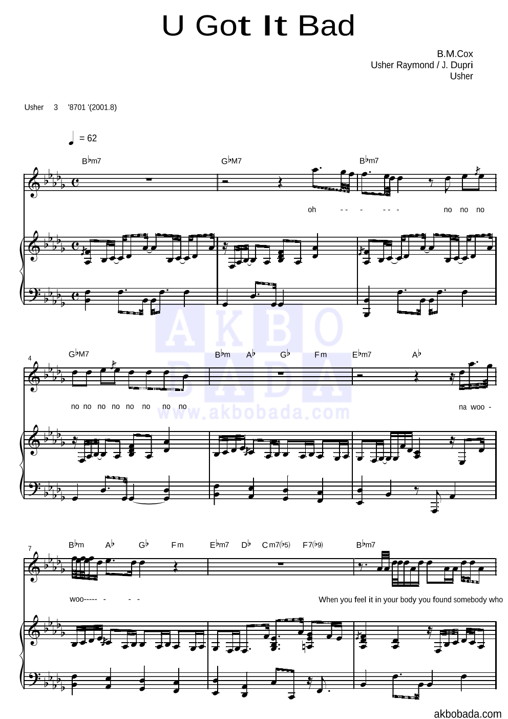 U got it bad usher meaning - Olfeonly